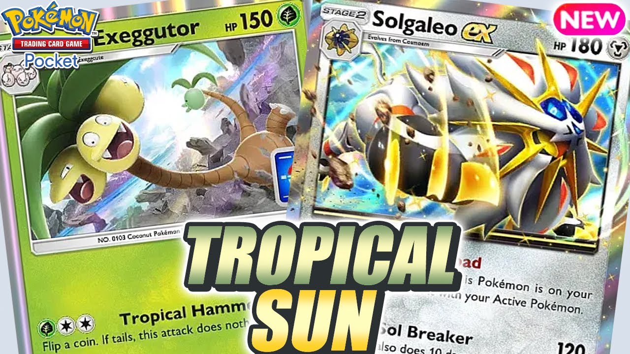 TANKY & POWERFUL ! ALOLAN EXEGGUTOR & SOLGALEO Make a Great Team ...