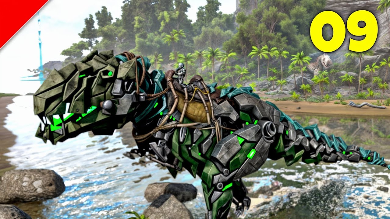 Taming Tek Rex 🔥 Ark Ultimate survival edition | Episode 09 | Ark ...