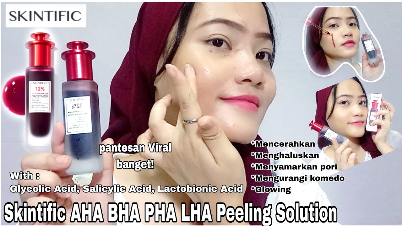 Review Jujur Skintific Peeling Solution | Kulit Jadi Bersih Dan Halus ...