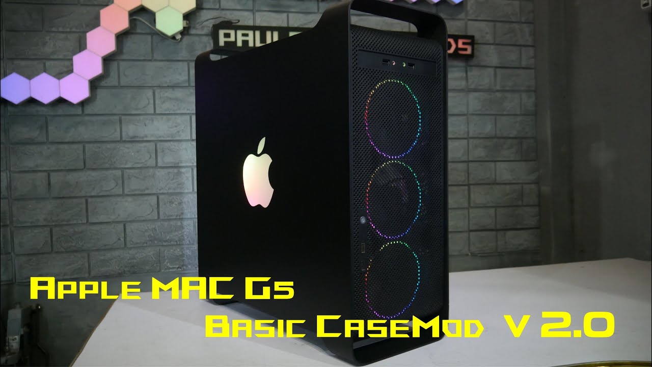 Apple MAC G5 Basic CaseMod v 2.0 - YouTube