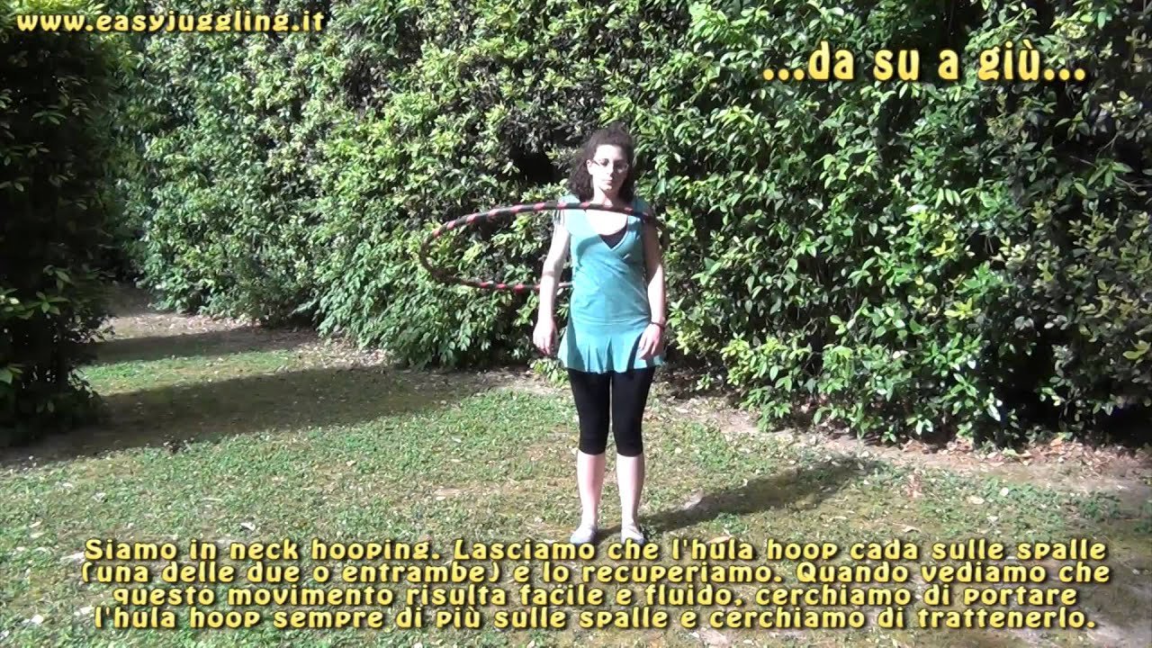 Juggling tutorial: hula hoop, horizontal chest - YouTube