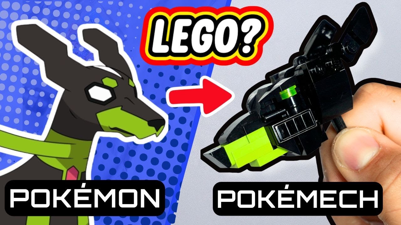 I Turned Zygarde Into a Pokémon LEGO Mech - YouTube