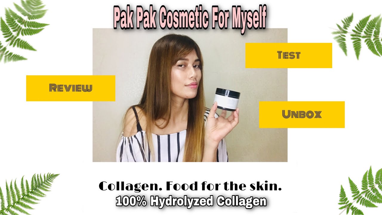 PAK PAK | COSMETIC FOR MYSELF | REVIEW | - YouTube