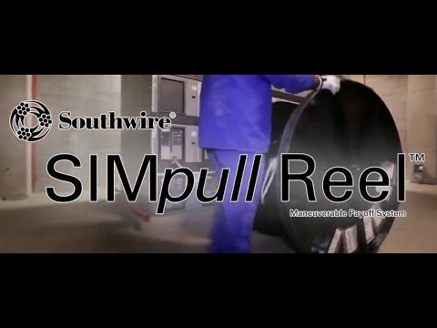 Southwire SIMpull REEL™ Maneuverable Payoff System - YouTube