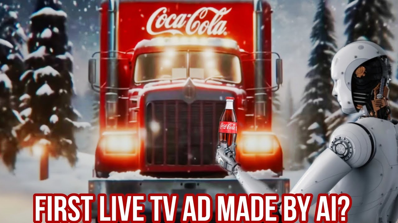 first live tv ad made by ai - YouTube