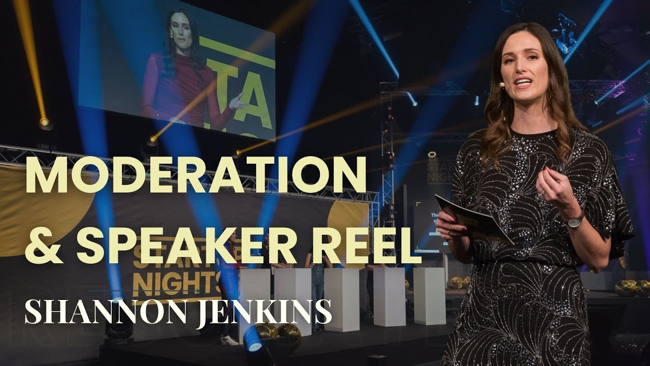 Event Moderator & Speaker Reel | Shannon Jenkins - YouTube