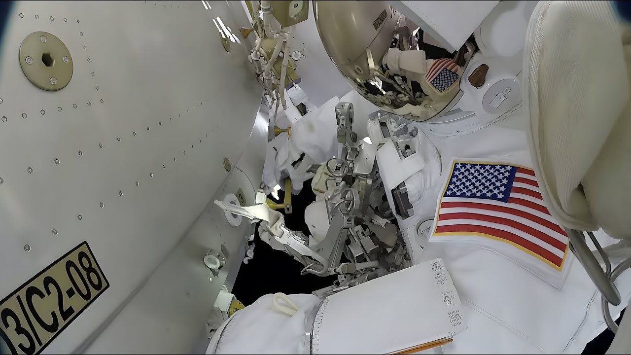 Spacewalk International Space Station NASA 4K - YouTube