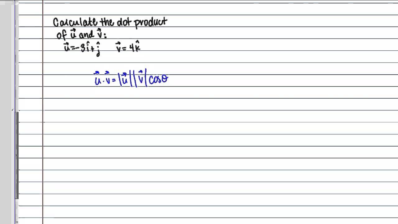 Dot Product Examples YouTube dot-product-examples-youtube