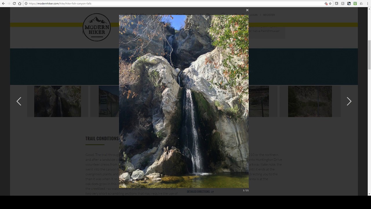 YelpTube Review 0009 - Fish Canyon Falls (Azusa, CA) - YouTube