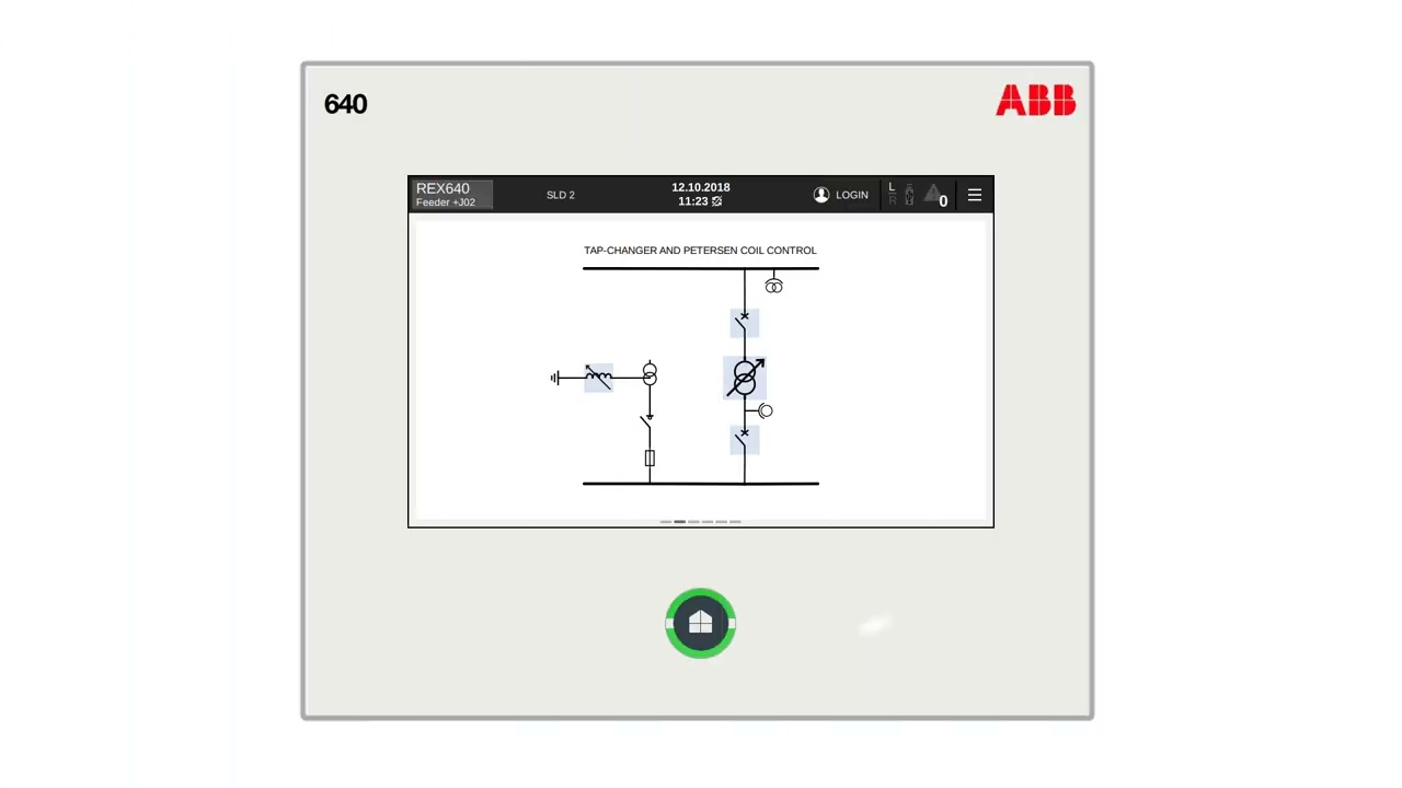 REX640 – using the relay LHMI, introduction - YouTube
