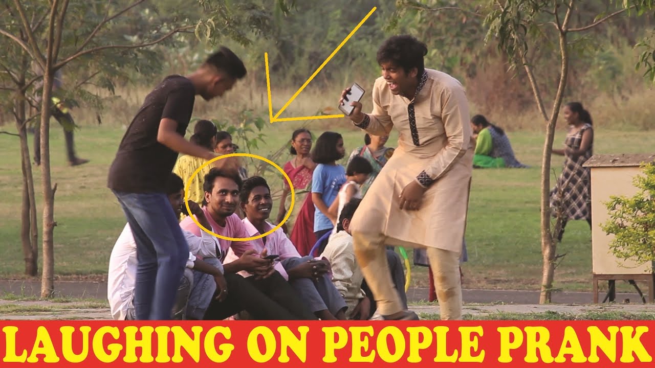 laughing on people prank | laughing on girls | pranks in india | losers ...