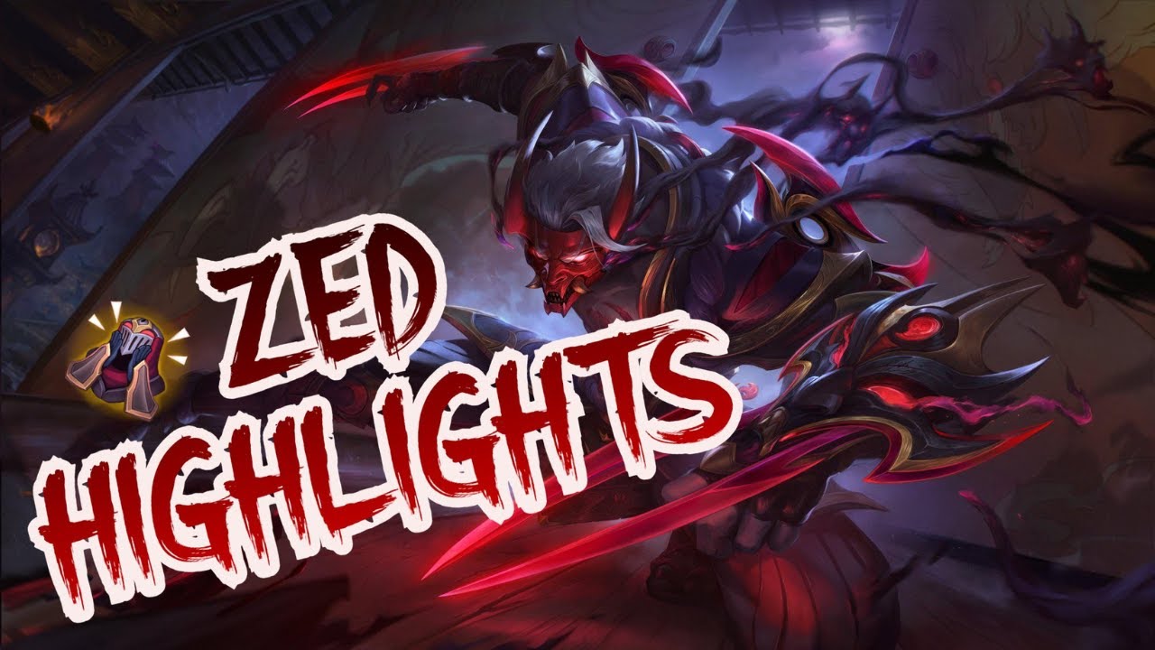BLOOD MOON ZED CHROMA PREMIERE: ZED VS US, BUT THE SHADOWS STAY STILL? ZEDRRENDER AT VIEGO ...