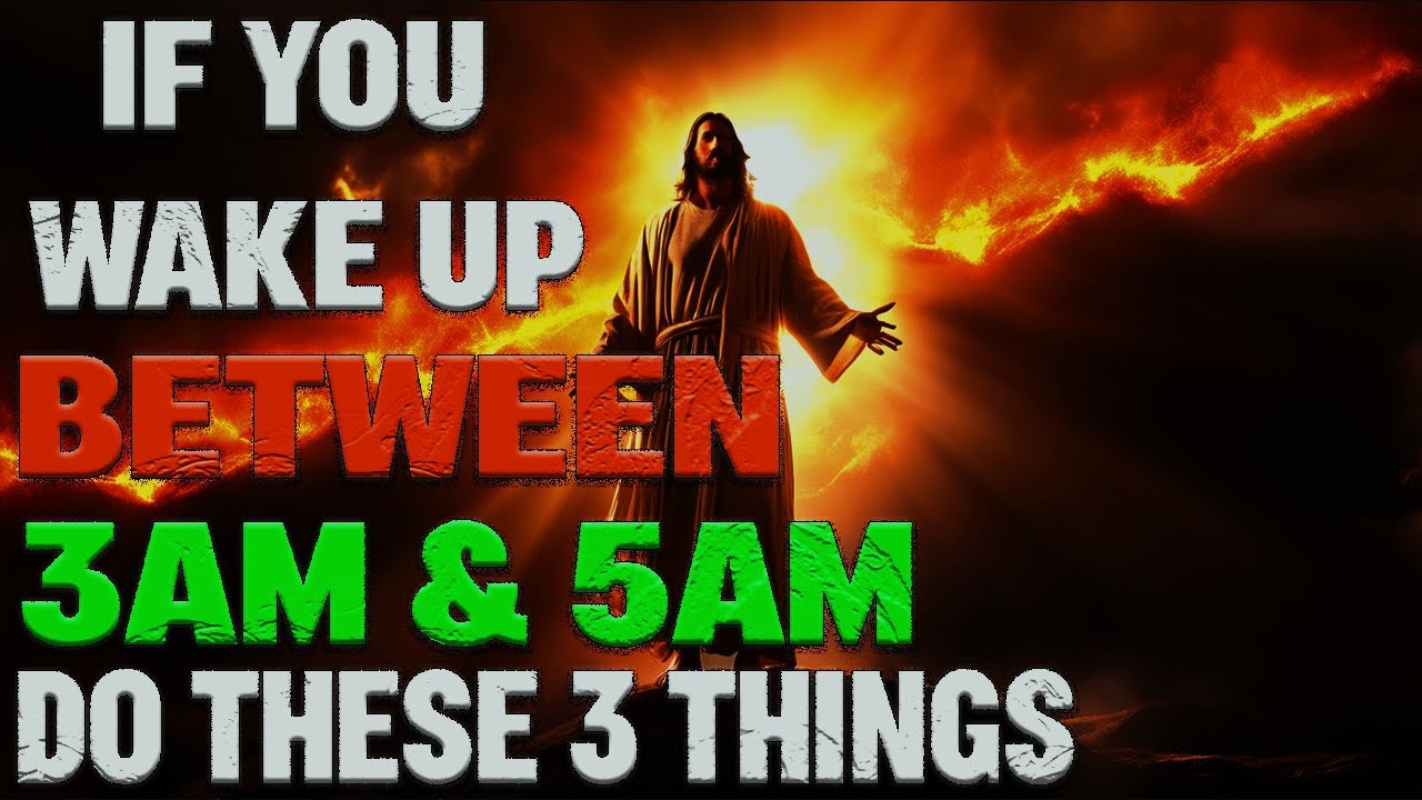 If You Wake Up Between 3AM and 5AM, DO THESE 3 THINGS C.S LEWIS # ...