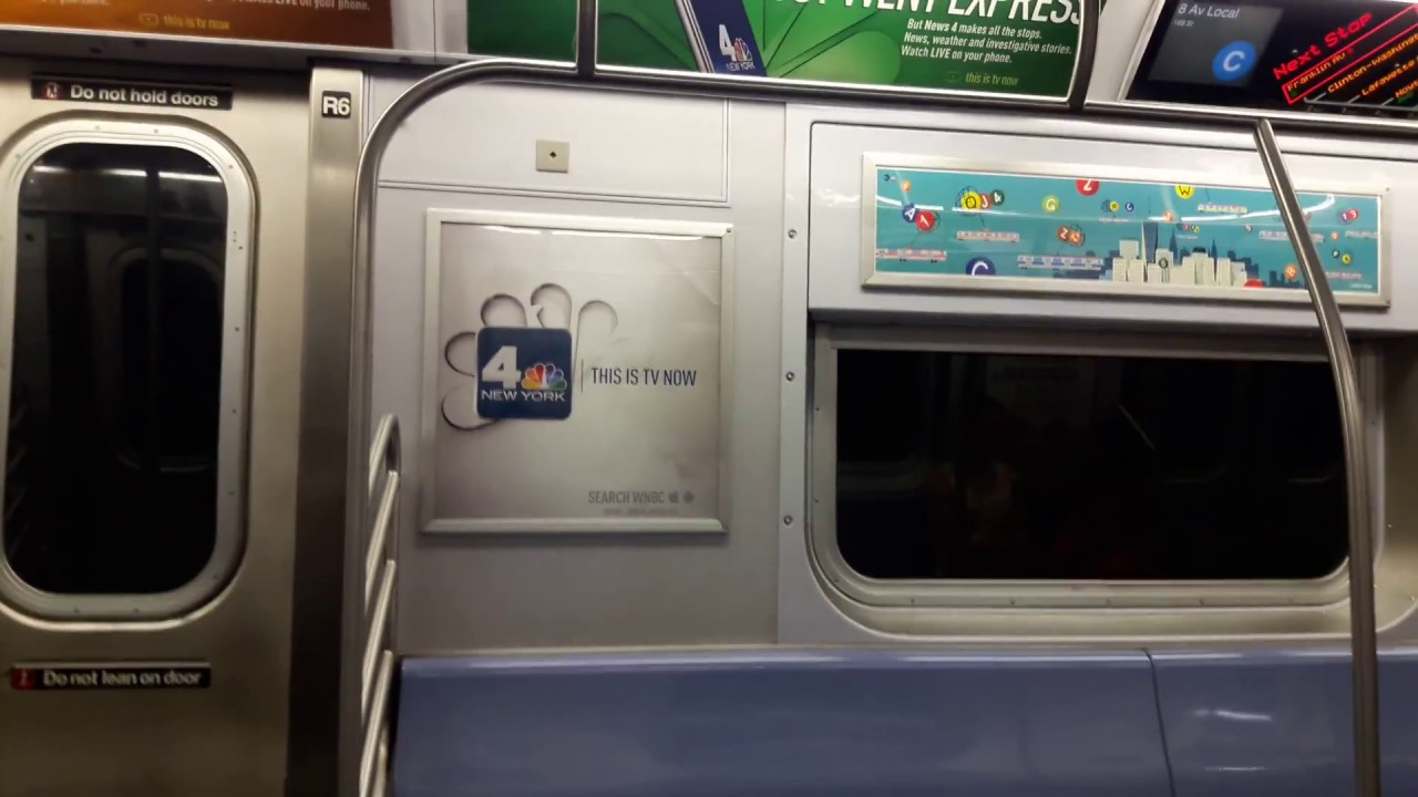 [MTA] A Ride in a R160 (C) Train - YouTube