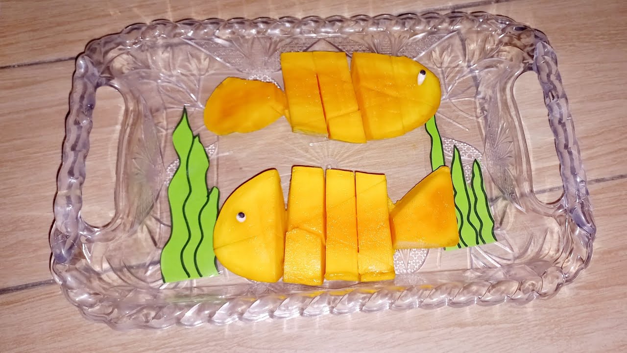 How to make Mangoes fish #mango #Mangoart - YouTube