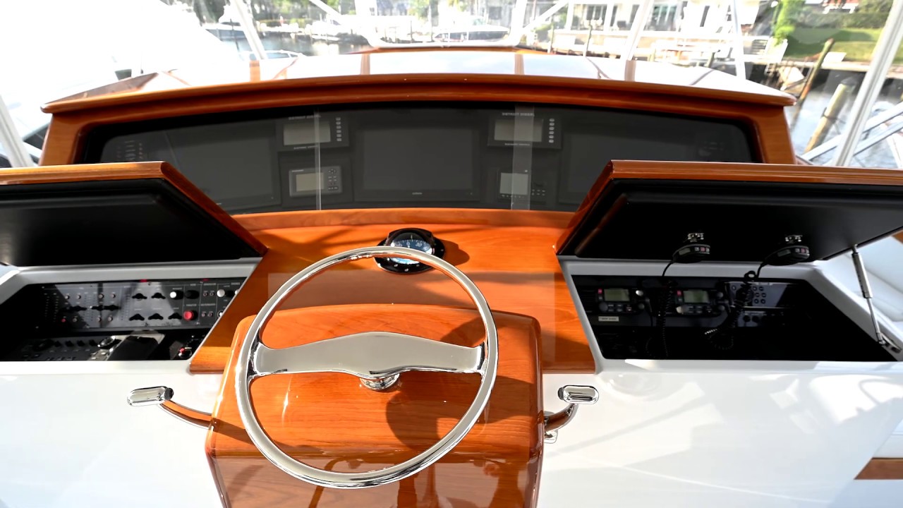 80 Merritt Boat Works Luxury Sportfish "Speculator" Video Yacht Tour ...