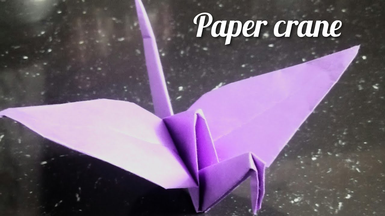 How To Make A Paper Crane Easy Tutorial YouTube how-to-make-a-paper-crane-easy-tutorial-youtube