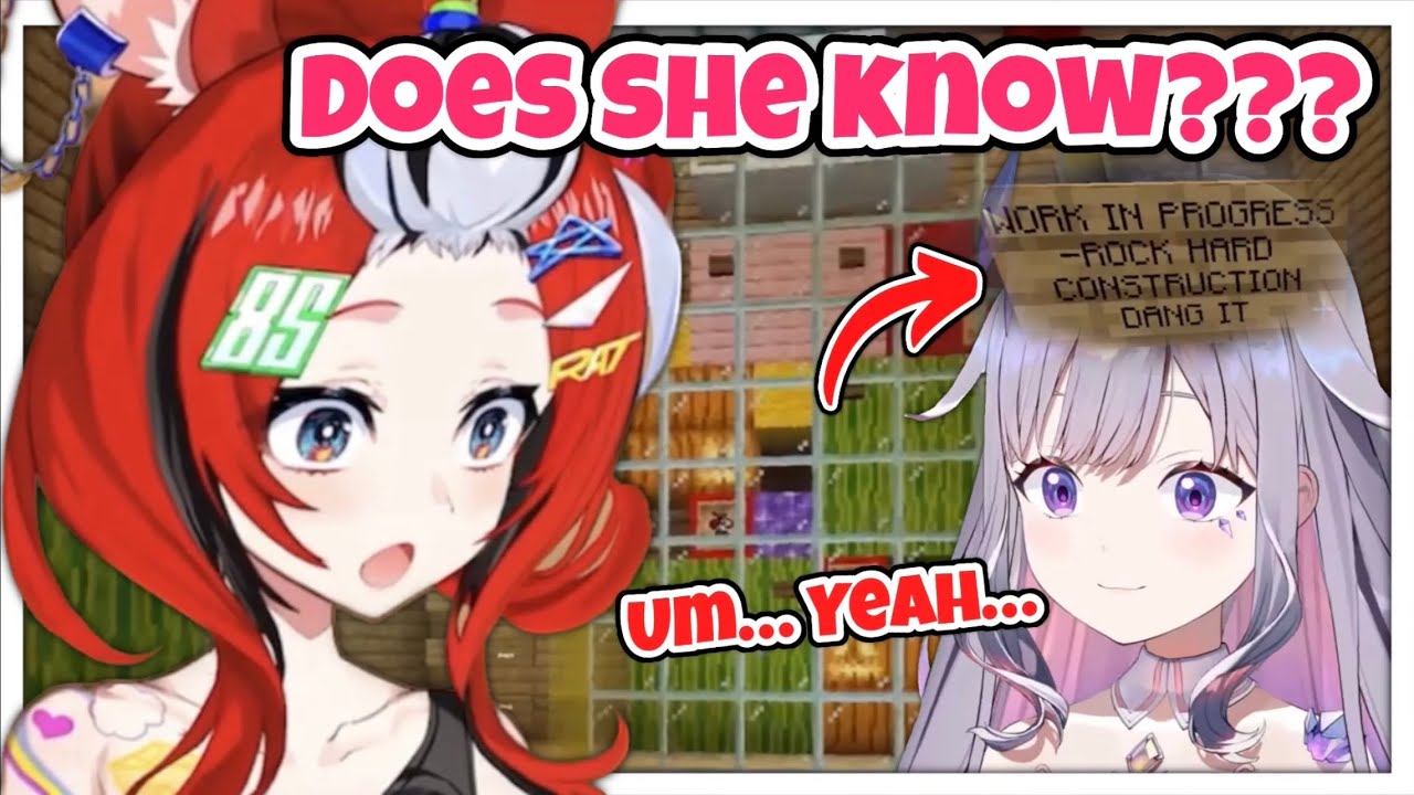 Bae visted Biboo’s Rock Hard Construction and She’s Speechless【Hololive ...