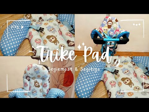 Unboxing dan Review Trike Pad Alas Stroller "Labubu" dengan Safety Belt ...