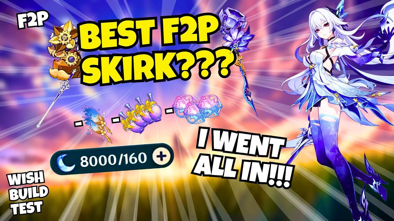 I SPENT 8000 RESIN ON SKIRK!!! - Full F2P Guide and Testing - YouTube