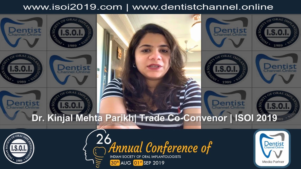 Dr. Kinjal Mehta Parikh | Trade Co-Convenor | ISOI 2019 - YouTube