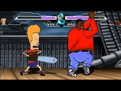 BEAVIS VS FAT ALBERT - High Level Awesome Fight! - YouTube