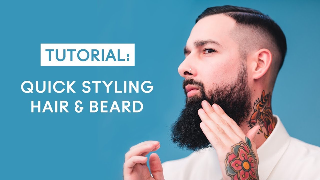 Quick Hair & Beard tutorial - YouTube