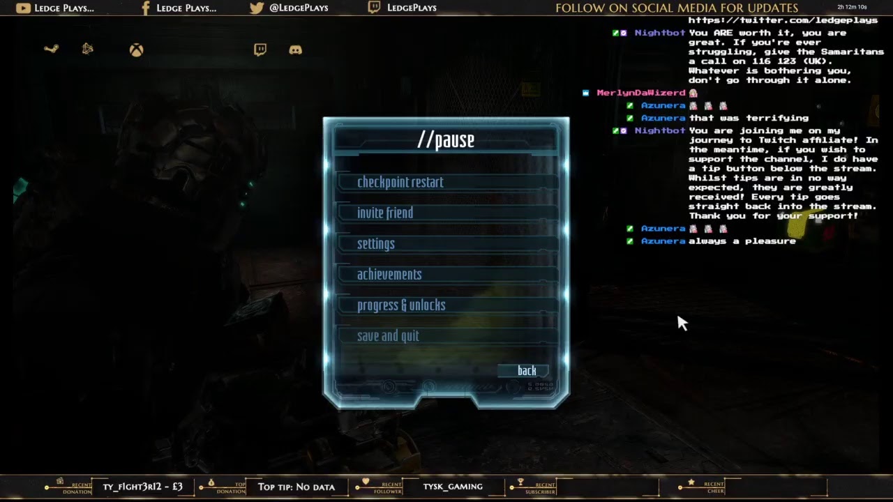 Ledge plays... Dead Space 3 #part3 - YouTube