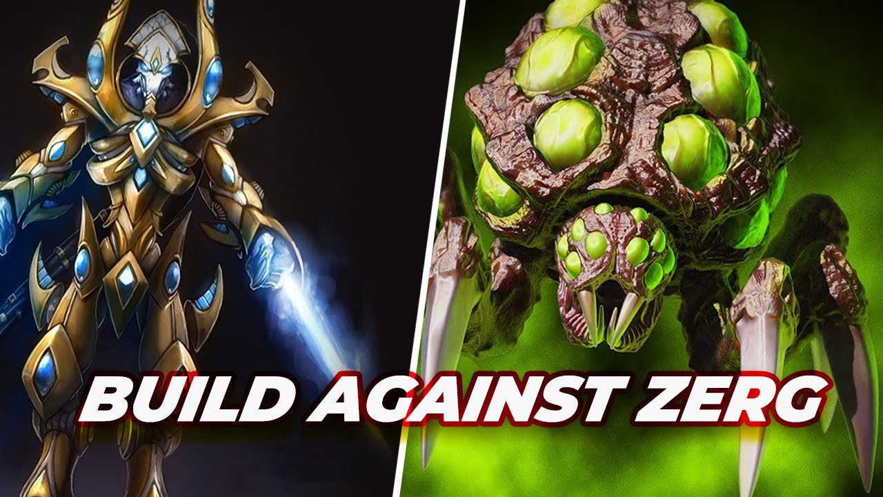starcraft 2 build against zerg - YouTube