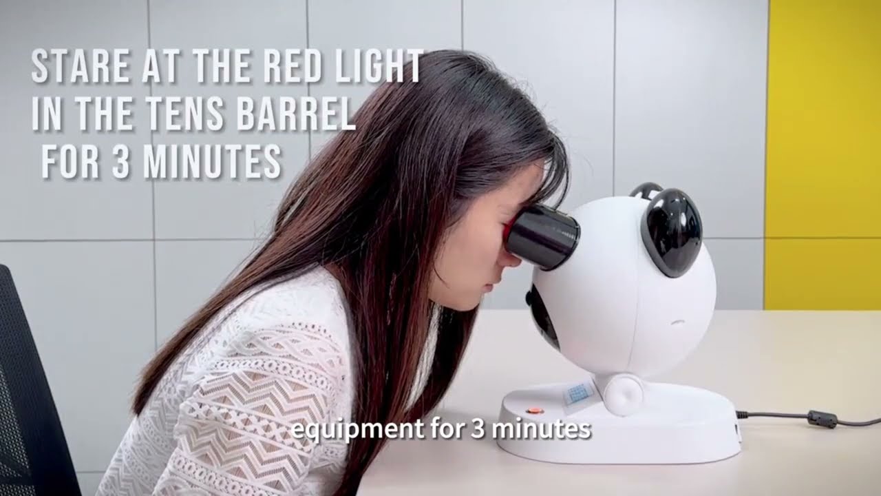 How to use the vision therapy equipment? #eyecare #eyesight #eyes - YouTube