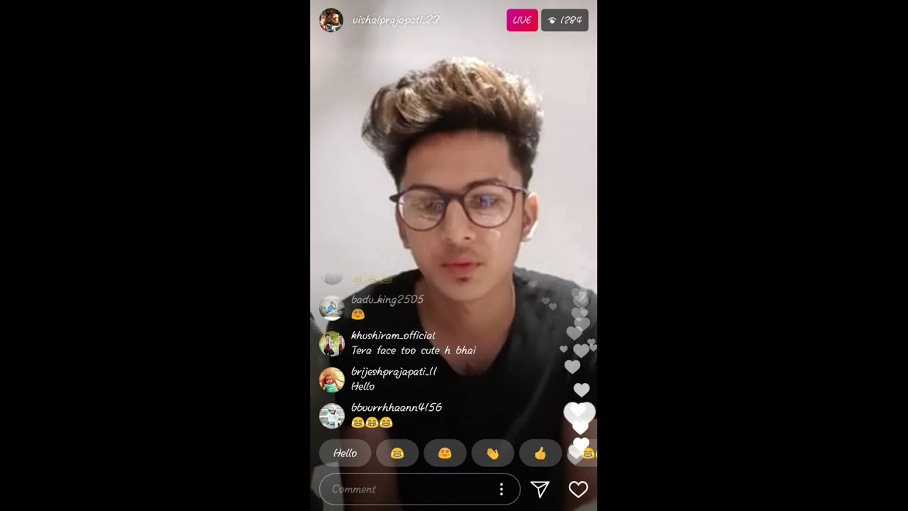 Vishal prajapati live Instagram ka popular video - YouTube