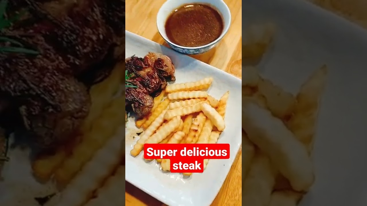 Super delicious steak - YouTube