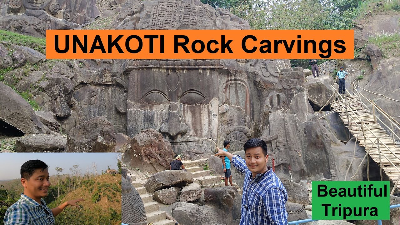 Unakoti - one less than a crore | Marvellous Rock Carvings by tribals ...