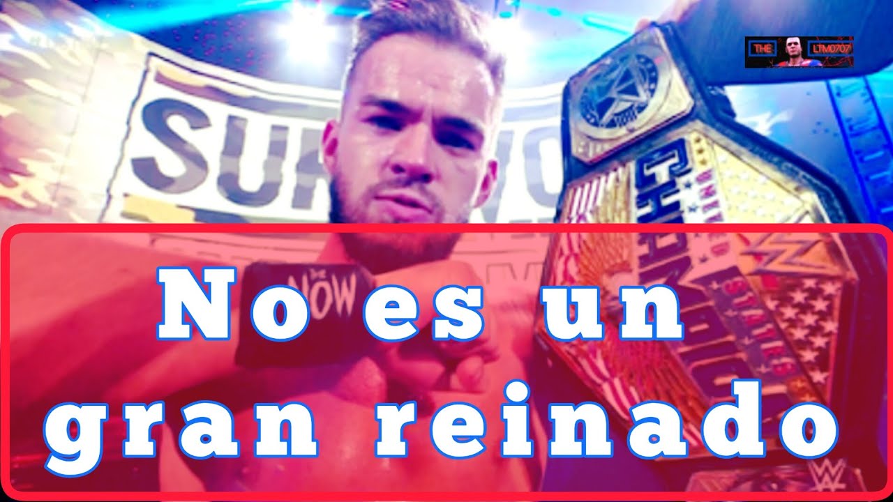 Austin Theory No Tiene Un Gran Reinado Como U S Champion Theltm Youtube