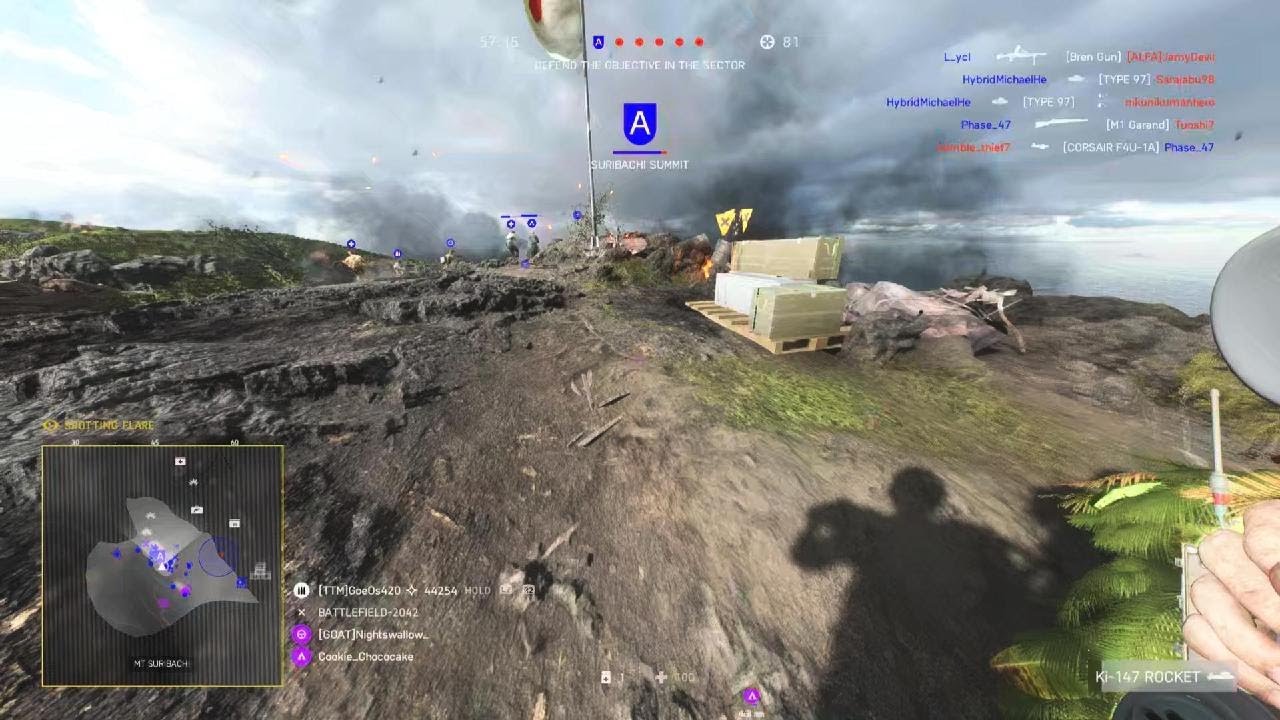 Battlefield V Ki- 147 ROCKET - YouTube