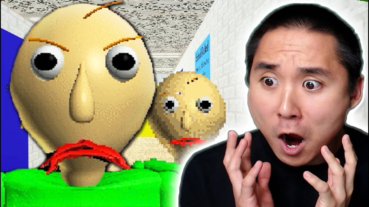 MY SCARY SCHOOL TEACHER!! (Baldi's Basics) - YouTube
