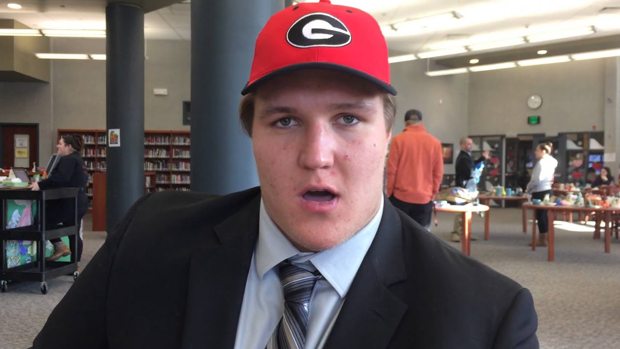 Barnegat's Sam Madden talks Georgia commitment - YouTube