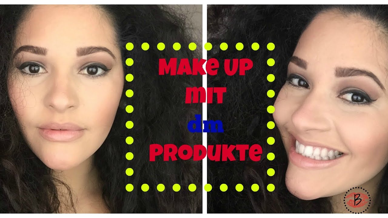 Make Up mit DM Produkten! - YouTube