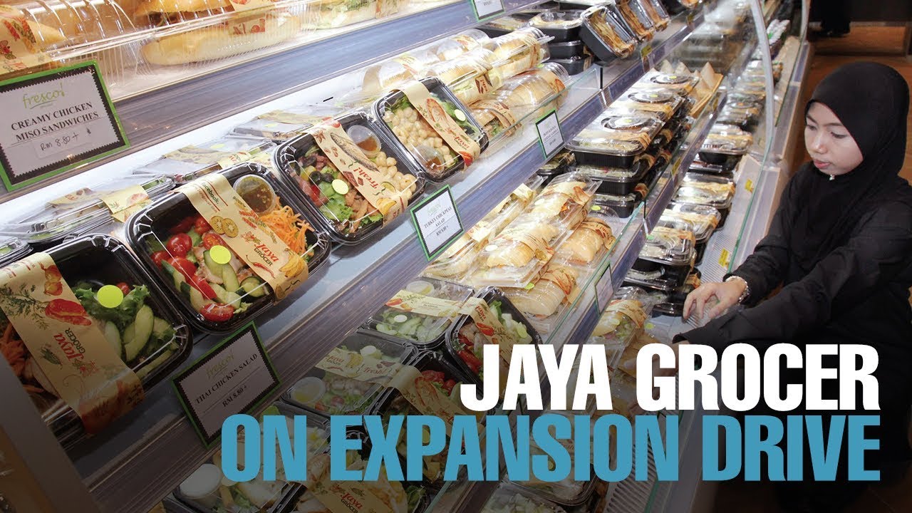 NEWS: Jaya Grocer gears up for grocery wars - YouTube