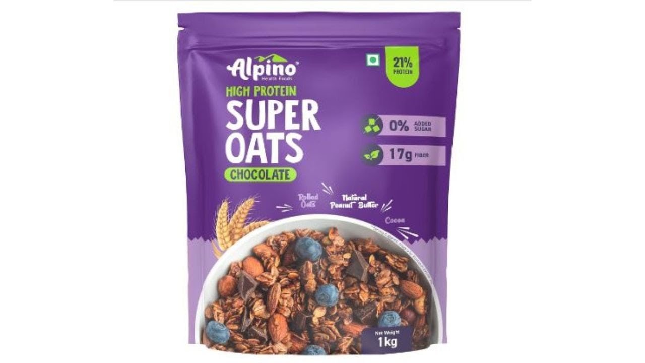 ALPINO High Protein Super Rolled Oats Chocolate - YouTube