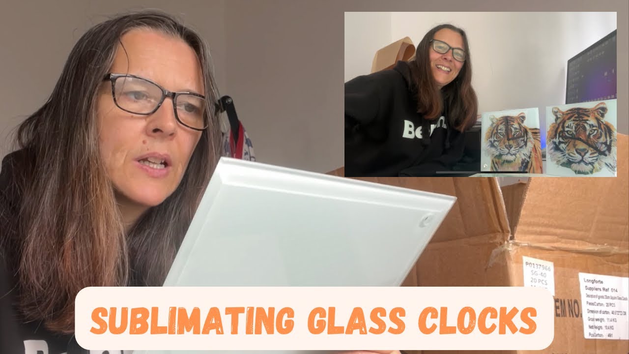 HOW TO Sublimate Glass Clocks - May process from start to finish - New ...