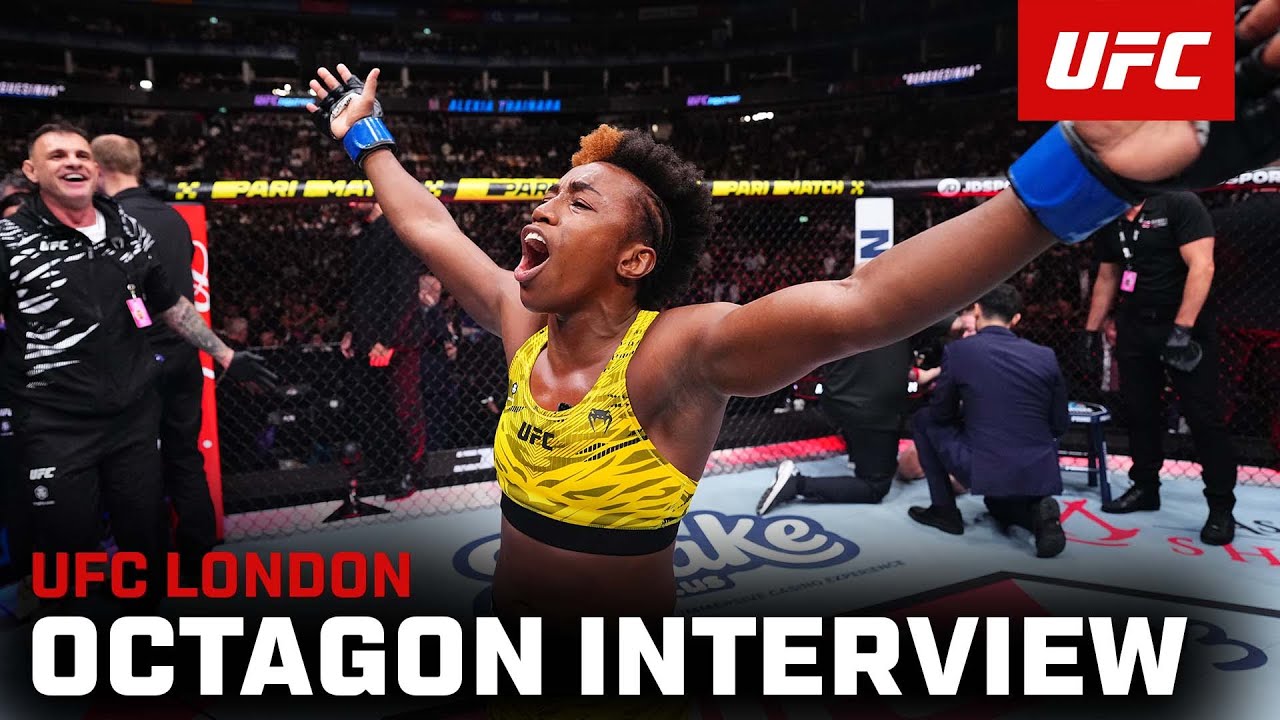 Alexia Thainara Octagon Interview | UFC London - YouTube