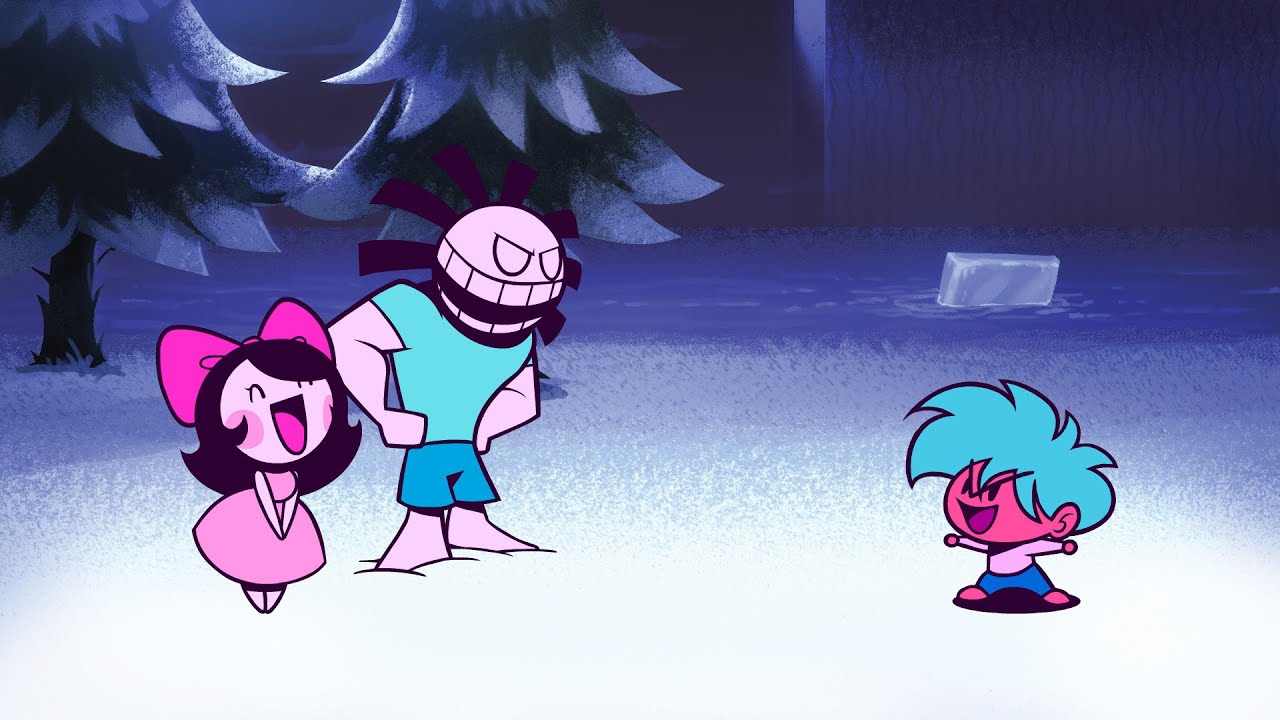 Boy and Girl Bonedoggle (FNF Mod) - YouTube