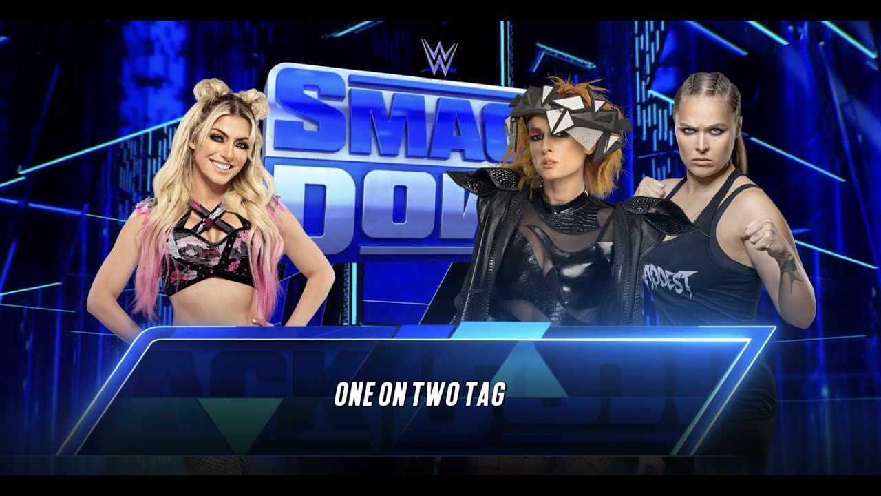 WWE 2K23 Women's Handicap Match: Alexa Bliss vs. Ronda Rousey & Becky ...