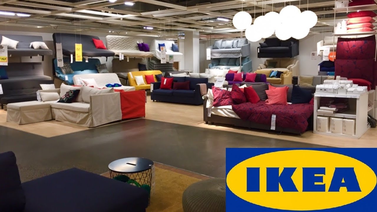 IKEA STORE WALK THROUGH SOFAS COUCHES FURNITURE SHOP WITH ME SHOPPING ...
