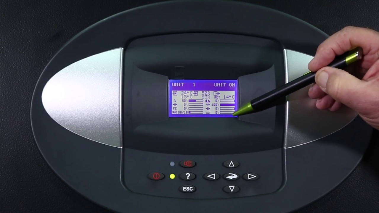 Practical Tutorial in Hebrew on the Liebert iCOM Control System - YouTube