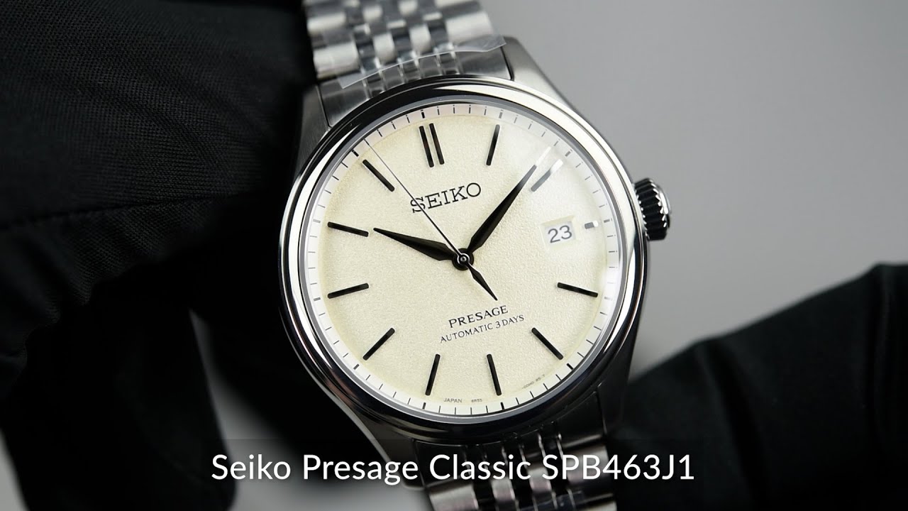 Seiko Presage Classic SPB463J1 - YouTube