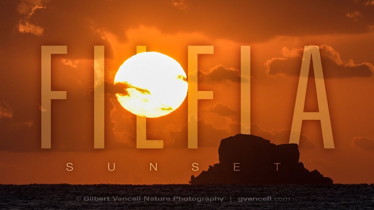 Filfla Sunset Time Lapse - YouTube
