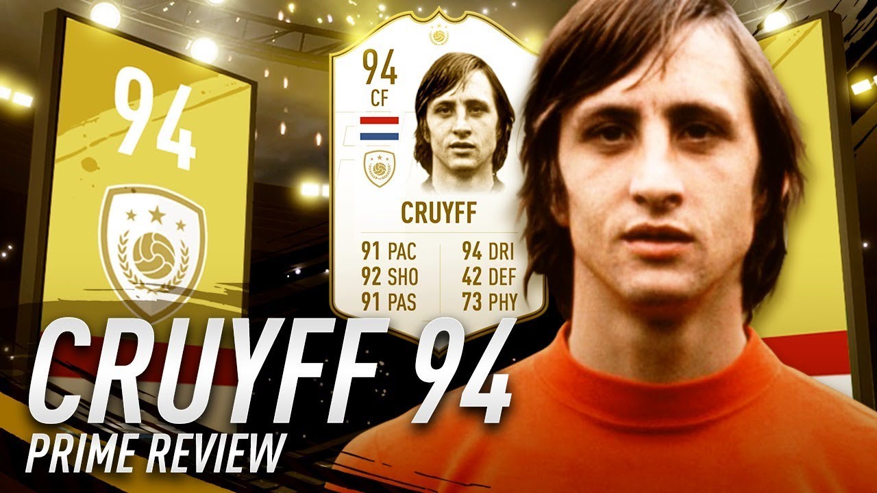 CRUYFF 94 PRIME REVIEW ITA - FIFA 19 ULTIMATE TEAM - YouTube