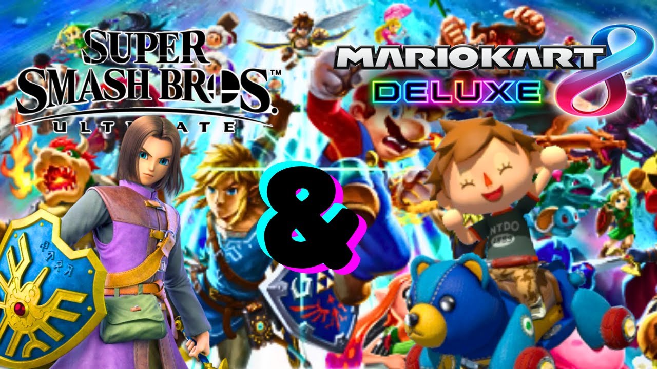 Mario Kart 8 Deluxe and Super Smash Bros Ultimate! Collab with ...